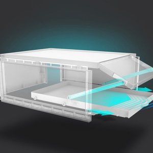 Storage & Organization | Stackable Pushpull Shoes Box 3 Piecespack ...